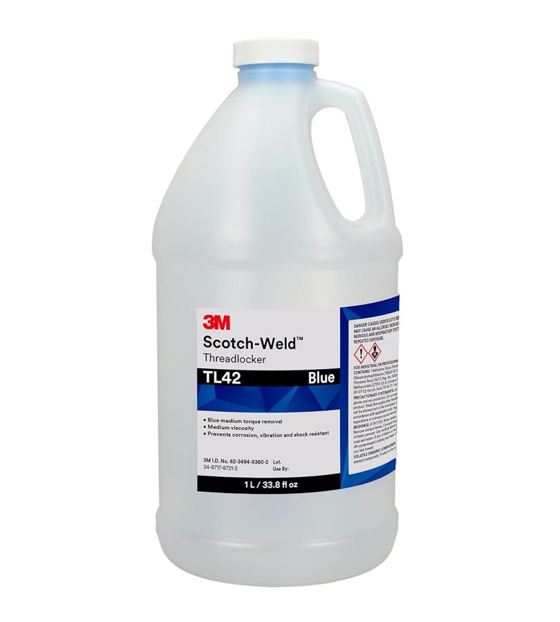 3M SCOTCH WELD TL42 is a Medium Viscosity Thread Locker